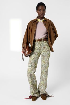 Gerard Darel Pull &agrave; col rond en cachemire - LIVIAH - Rose clair