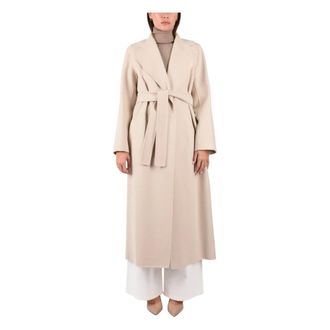 Max Mara Manteau peignoir Poldo - Femme - Manteaux - Beige - Taille: 38 FR