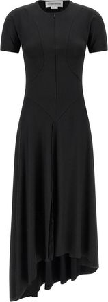 Victoria Beckham Robe Au Genou - Noir