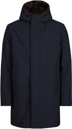Herno Manteau droit &agrave; capuche