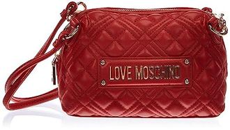 Love Moschino Jc4064pp1h, Sac &agrave; bandouli&egrave;re Femme, Rouge, 19X12X8