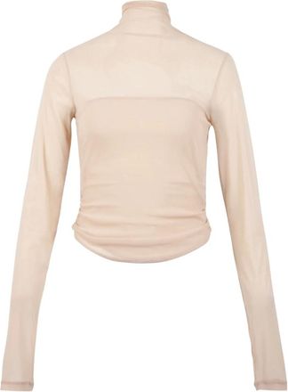 Christophe Lemaire Top Foulard Ballerine - Femme - Tops - Beige - Taille: 40 FR