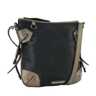 Burberry Pre-owned Nylon sacs-ports-paule - Femme - Pre-owned - Noir - Taille: ONE Size