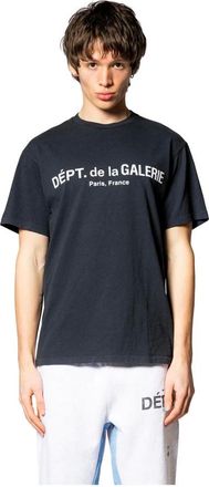 Gallery Dept. Homme, Tops, Noir, Taille: S French Logo Lux Tee