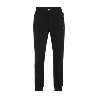Philipp Plein Homme, Pantalons, Noir, Taille: S Jogging Pants Iconic