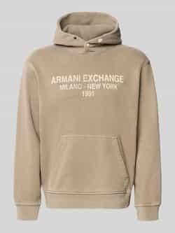 A|X Armani Exchange Hoodie mit Label-Print