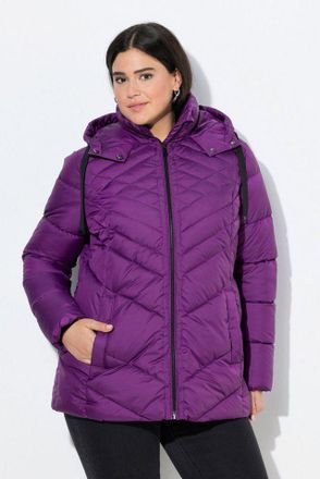Ulla Popken Steppjacke HYPRAR Steppjacke wasserabweisend Kapuze
