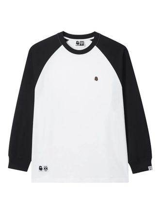 Fingercroxx t-shirt &agrave; manches raglan - Blanc
