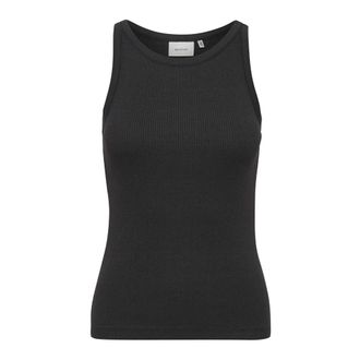 Gestuz &Auml;rmelloses Oberteil - - Tops - Damen - Schwarzk - 2XS