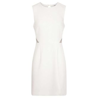 Morgan Kurzes enganliegendes Kleid Off White 44