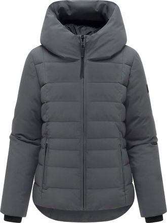 Navahoo Damen Steppjacke Steppt&auml;nzchen mit Kapuze