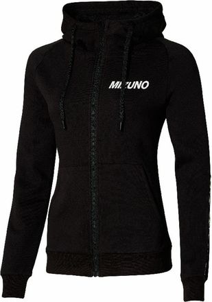 Mizuno Katakana Sweat Jacket Kapuzenpullover Black S