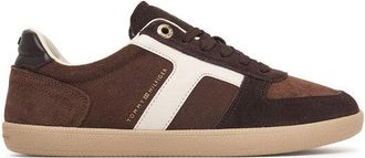 Tommy Hilfiger Sneakers Th Tribeca Sneaker Suede FW0FW09596 Braun