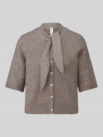 Only Regular Fit Strickjacke mit Woll-Anteil Modell LANA