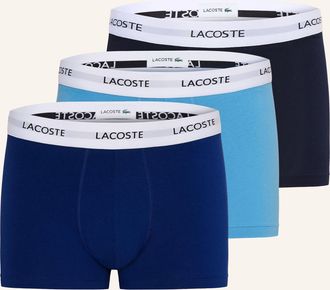 Lacoste 3er-Pack Boxershorts blau