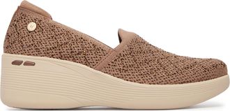 Skechers Halbschuhe Skechers Martha Stewart: Pier-Lite - My Reflection 188019/MOC Braun