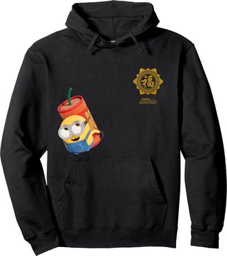 MINIONS Minions Bob Lunar New Year Firework Pullover Hoodie