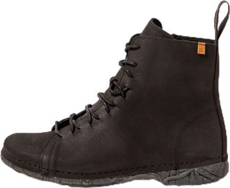 El Naturalista Damen Ankle Boots Angkor, Frauen Stiefeletten,uebergangsschuhe,uebergangsstiefel,flach,Stiefel,Bootee,Booties,Black,41 EU / 7.5 UK