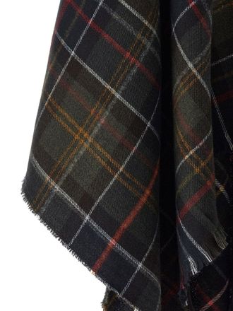 Barbour Montieth Serape Cape - Navy