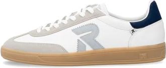 Rieker Homme U2200 Baskets Basses, Blanc, 43 EU