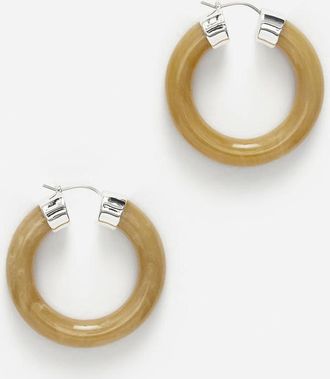 Arket Hoops Aus Harz -Gelb