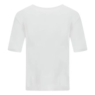 Herno Glam Strick T-Shirt - - Knitwear - Damen - Wei&szlig; - XL