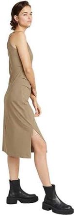G-Star G-Star Femme Robe Spaghetti Strap Slit, brun (coriander D24573-B771-G290), M