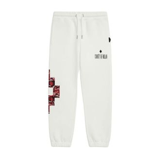 Marcelo Burlon Herren, Hosen, Beige, MGr&ouml;&szlig;e