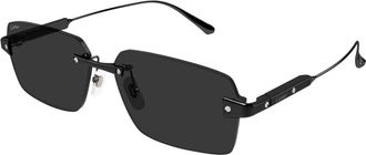 Cartier Ct0652S Sonnenbrille - - Accessories - unisex - Schwarzk - 63 MM