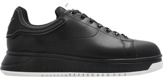 Emporio Armani Low-Top Sneaker - Sneakers Black - Gr. UK_9 - in Schwarz - für Damen