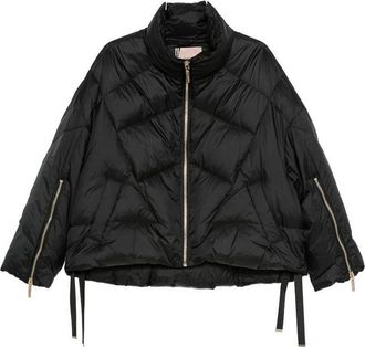 Twinset Pull Col Roul&eacute; - Noir