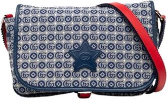 Gucci Pre-owned Toile sacs-gucci - Femme - Pre-owned - Bleu - Taille: ONE Size