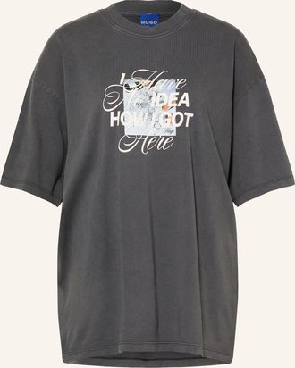 HUGO BOSS Hugo Oversized-Shirt schwarz