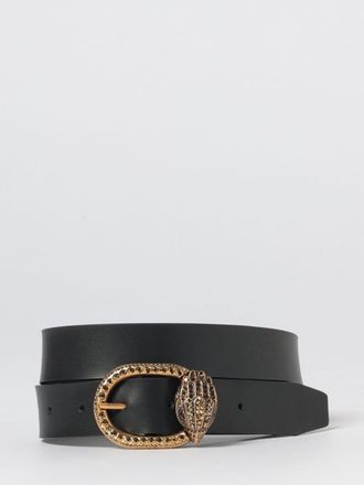 Kurt Geiger Ceinture Mayfair en cuir avec logo en strass