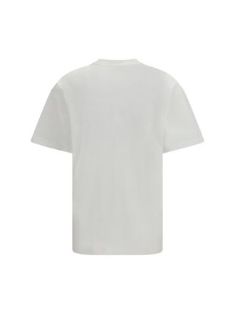 Gucci Logo-Striped Web T-Shirt - White
