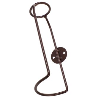 NUOBESTY Metall weinregal Wandmontage Einzelner Flaschenhalter Wandweinregal Platzsparend Robust f&uuml;r K&uuml;che Esszimmer Bar Weinflaschenhalter Europ&auml;ischer Stil R