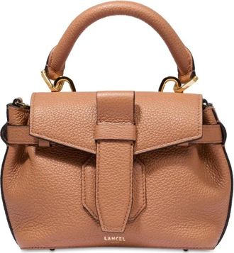 Lancel Femme, Sacs, Brun, Taille: ONE Size Mini Sac à Main dans le Style Charlie