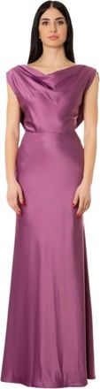 Actualee Femme, Robes, Violet, Taille: 42 FR Abito elegante
