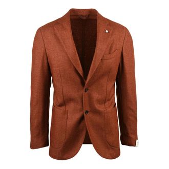 L.B.M. 1911 Giacca Stondata - - Jackets - Herren - Rot - L
