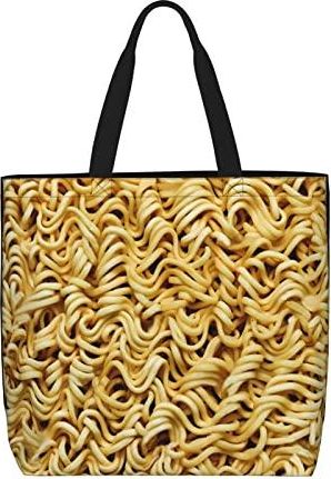 Generic Sac De Courses Mod&egrave;le De Soupe De Nouilles Ramen Grand Sac A Main Pliable De Grande Capacit&eacute; Sacs En Toile Pour Femmes, Pour Tous Les Jours, Femmes, F