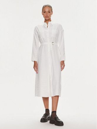 Silvian Heach Hemdkleid GPP23325VE Weiß Regular Fit