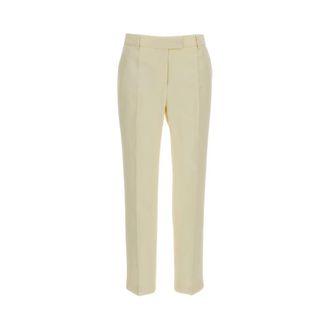 Alberto Biani Cropped Hosen - - Trousers - Damen - Gelb - S