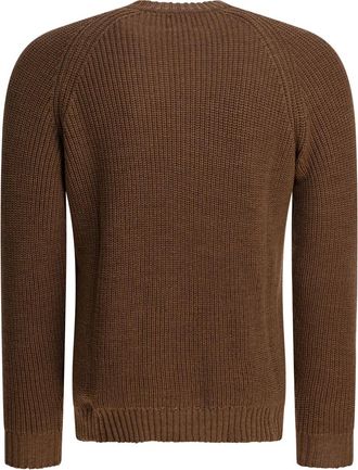 Rakkì Gerippter Pullover - Braun