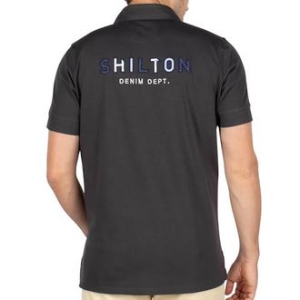 Shilton Polo Denim dept Homme S/Anthracite