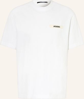 Jacquemus Jacquemus T-Shirt Le Tshirt Gros Grain weiss