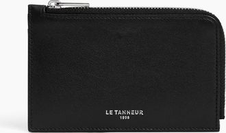 Le Tanneur Porte cartes zipp&eacute; Albertine en cuir lisse