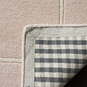 Safavieh Traditionell Teppich f&uuml;r Wohnzimmer, Esszimmer, Schlafzimmer - Bella Collection, Kurzer Flor, Hellrosa und Elfenbein, 183 X 274 cm