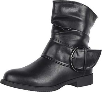 Elara Bottines à Boucle Femme Chunkyrayan B9815-KB Black-39