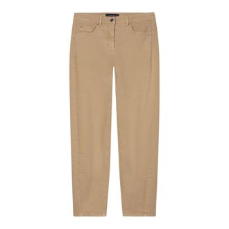 Luisa Cerano Cropped Jeans - Femme - Jeans - Beige - Taille: 38 FR