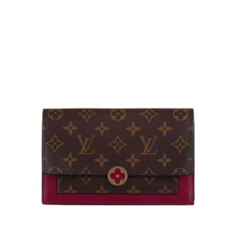 Louis Vuitton Sac bandouli&egrave;re Flore Pre-owned - Femme - Pre-owned - Brun - Taille: ONE Size